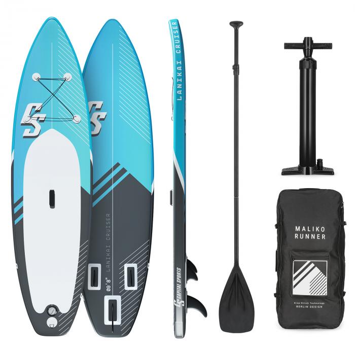 Lanikai Cruiser 9.8, paddleboard gonflabil, set cu placă SUP, 305 × 77 × 10