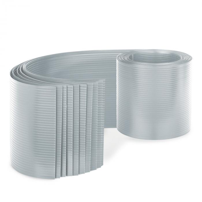 Zaštitne trake, zaštitna ograda, PVC tvrda plastika, 2,53 × 0,19 m